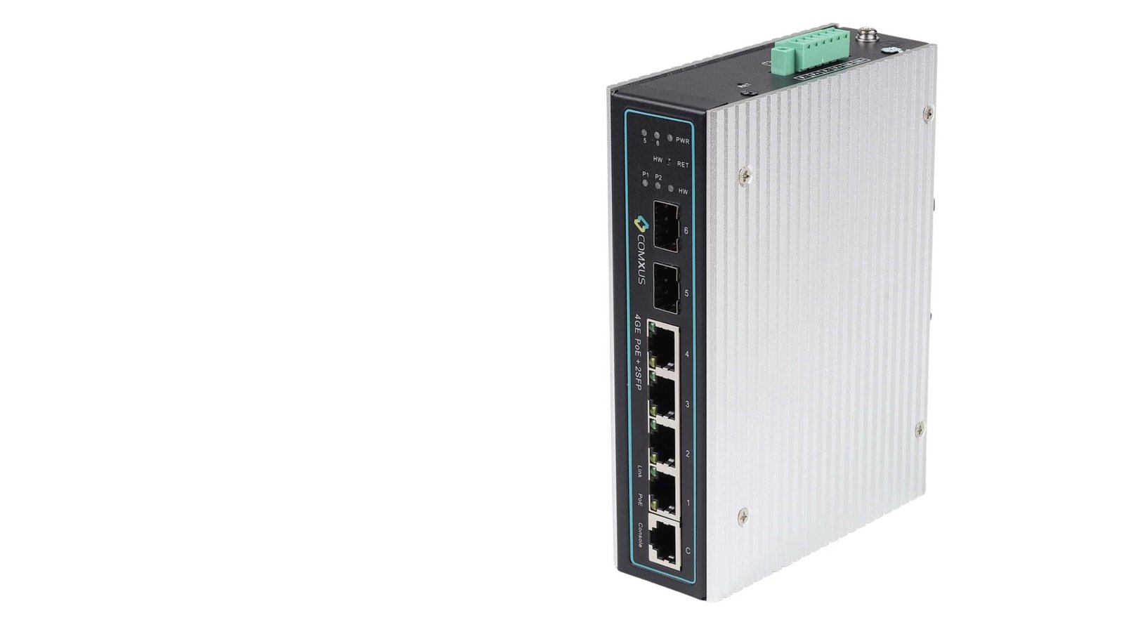 4 Port Managed Industrial-Grade PoE Switch With 2G SFP