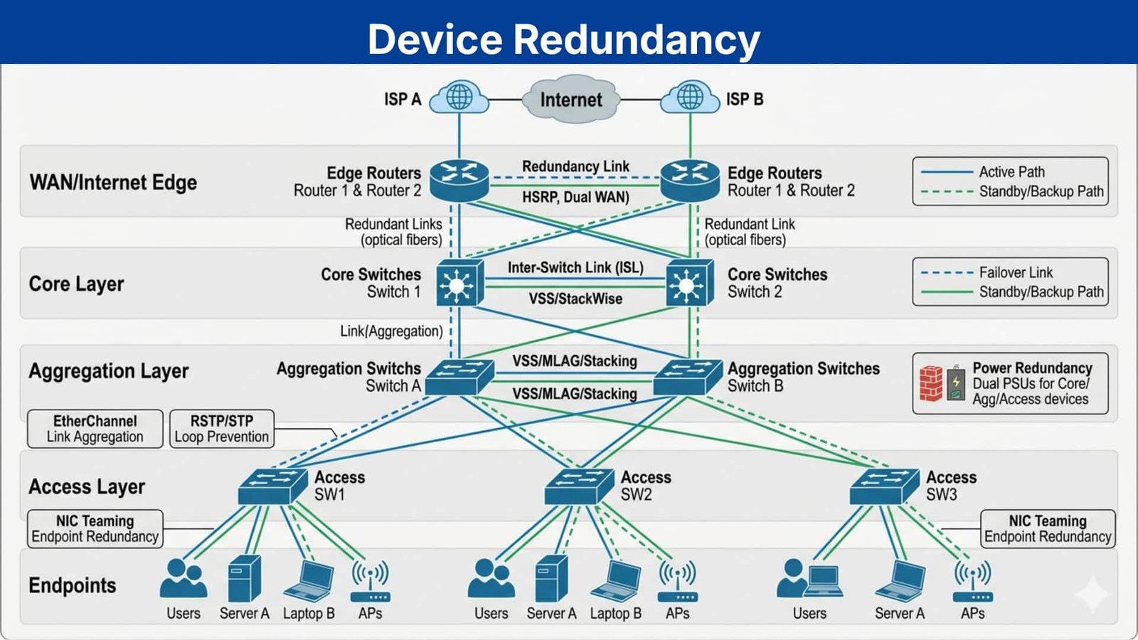 What is Device redundancy? - COMXUS